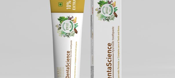 Medicated Ayurvedic Toothpaste for Strong Gum and Shining Teeth